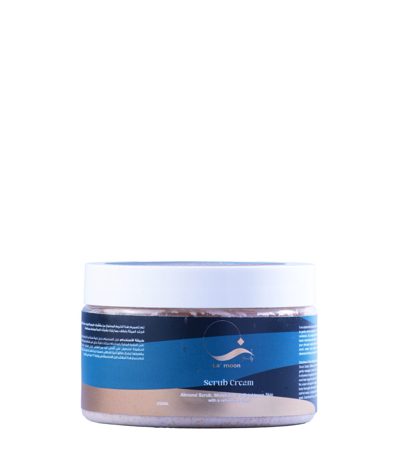 Scrub Cream - كريم مقشر الوجه والجسم - La'moon